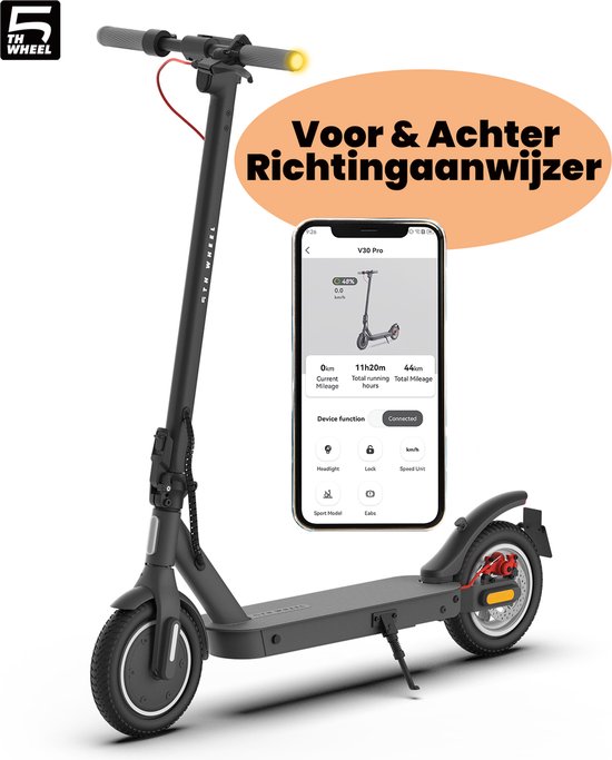 5th Wheel Elektrische Step voor volwassenen, 10 inch wielen volwassenen ...