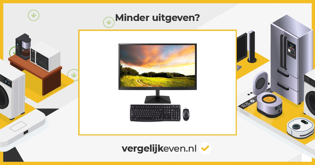 ALL-IN-ONE-PC (AZERTY, BELGIE) / 24" HD Desktop Computer Compleet ...