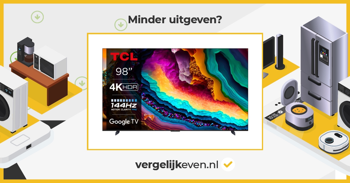 TCL 98P743 - 98 inch - 4K LED - 2023 | Vergelijk even