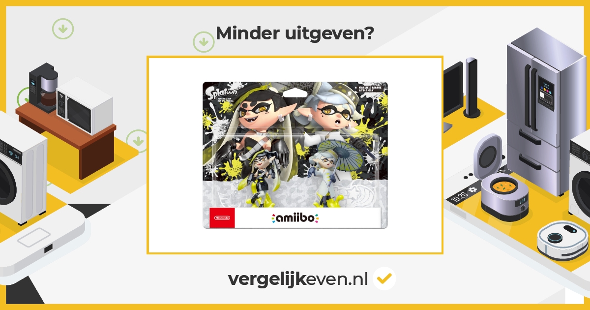 Nintendo Amiibo Splatoon - Callie & Marie Alterna Set | Vergelijk even